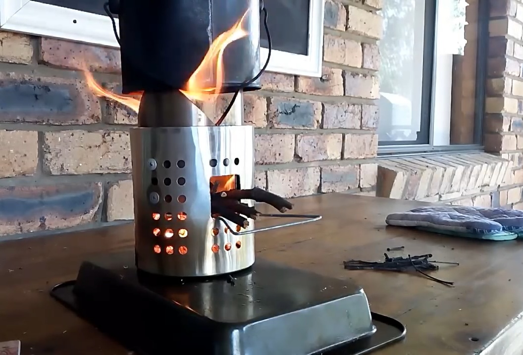 Wood Gasifier V A Rocket Stove - Little Aussie Rockets
